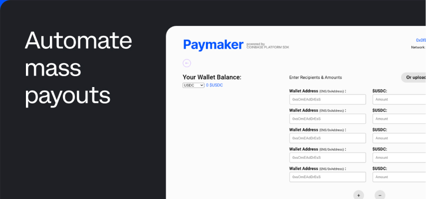 Automate mass payouts
